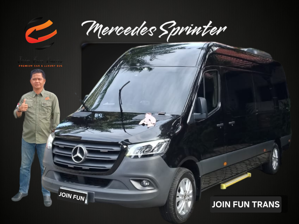 RENTAL MOBIL MERCEDES SPRINTER BEKASI CAPTAIN SEAT